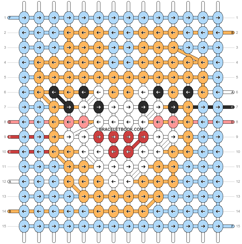 Alpha pattern #203887 | BraceletBook