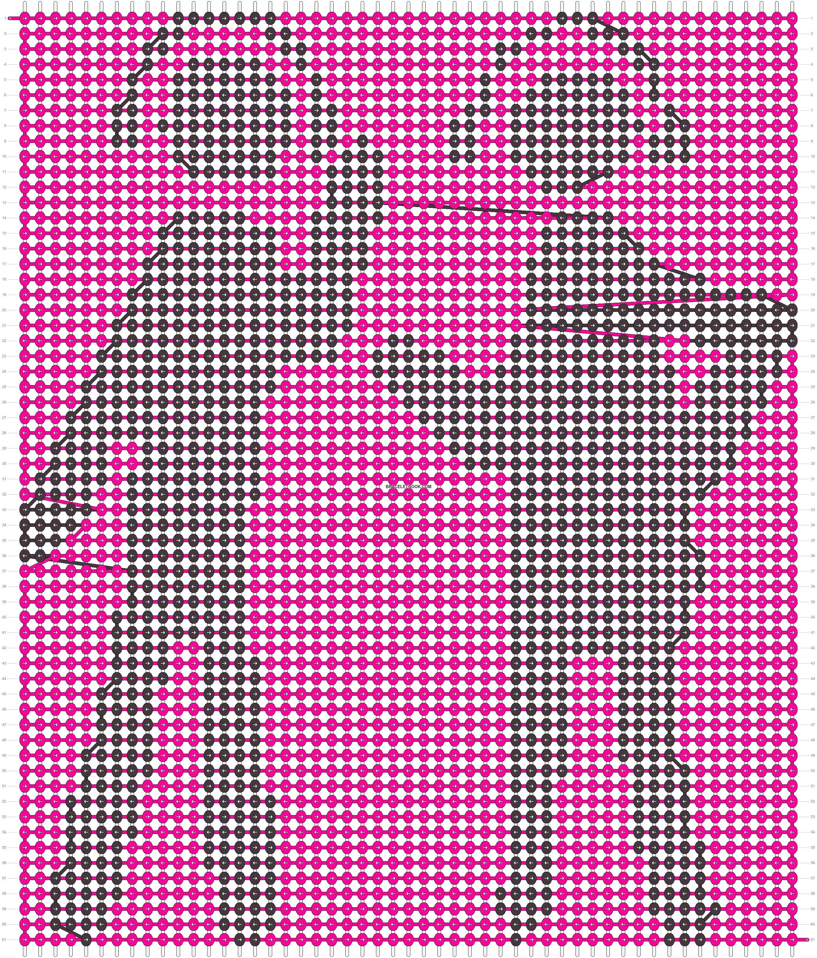 Alpha pattern #204139 | BraceletBook