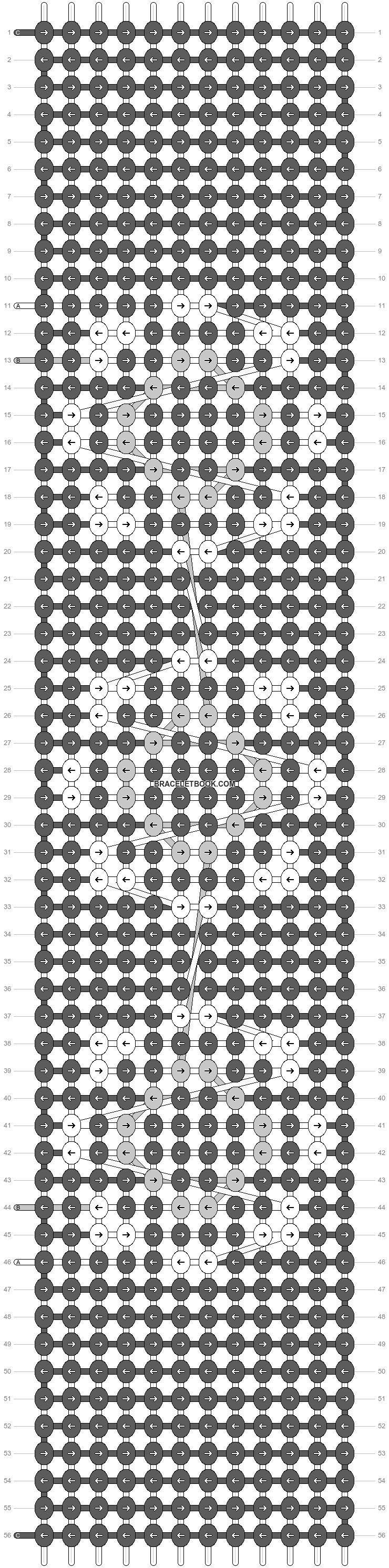 Alpha pattern #204257 | BraceletBook