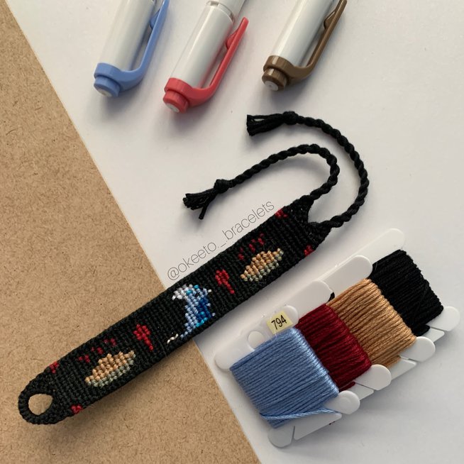 Alpha pattern #79428 | BraceletBook