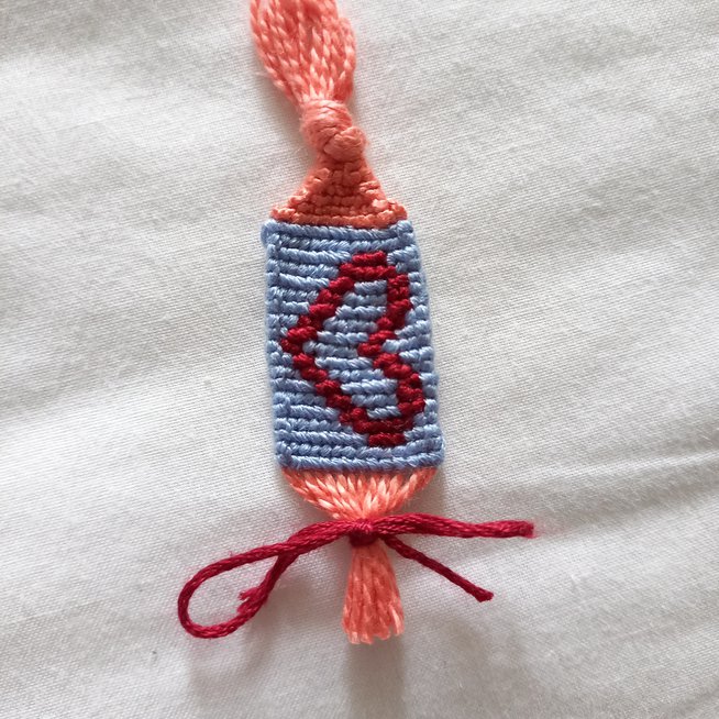 Alpha pattern #387 | BraceletBook