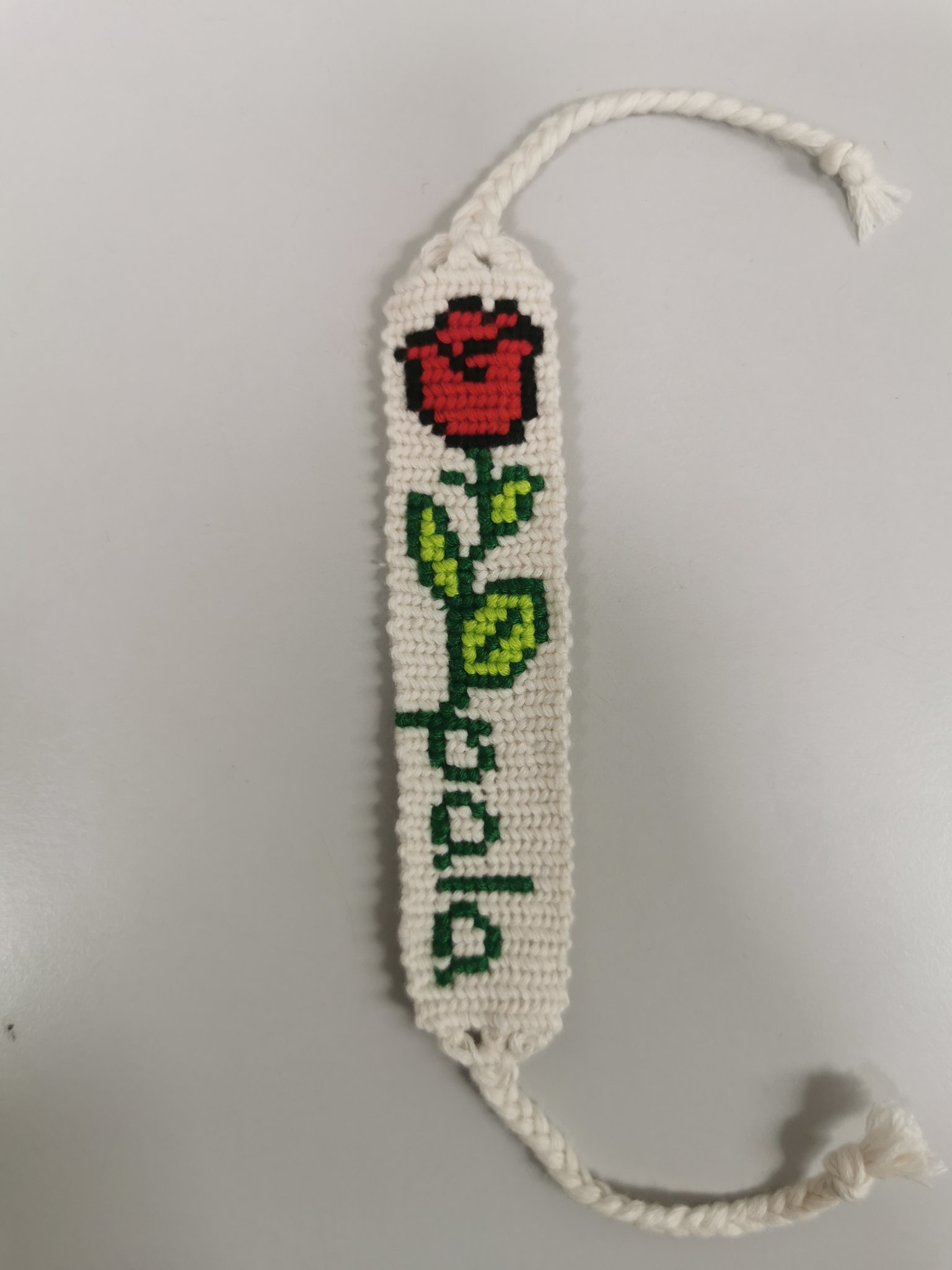 bead loom rose pattern