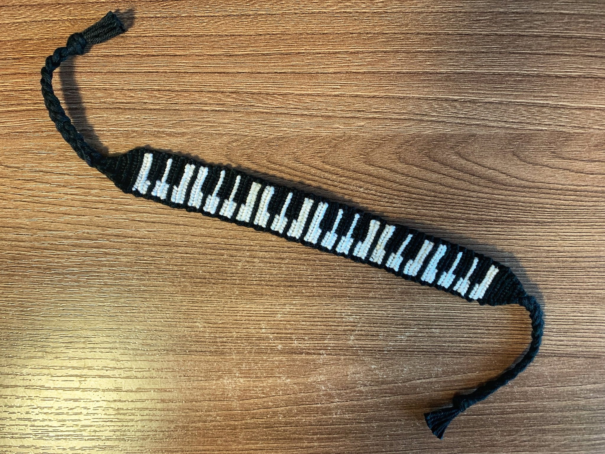 piano bracelet tutorial