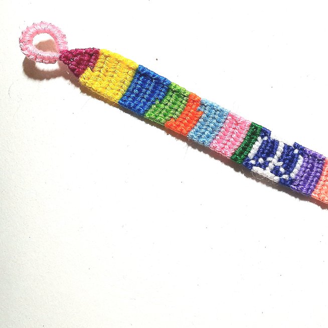 Alpha pattern #233 | BraceletBook