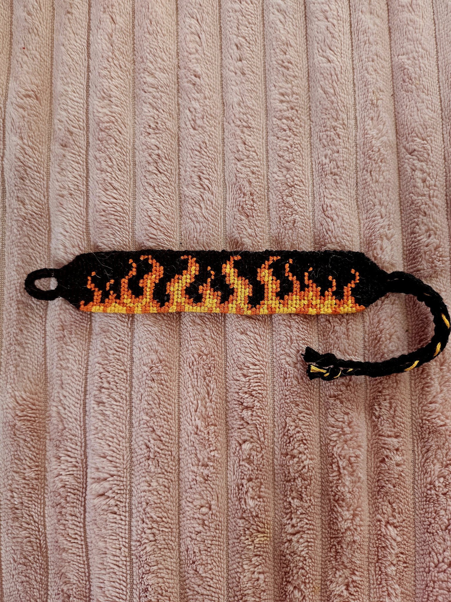 flame bracelet pattern