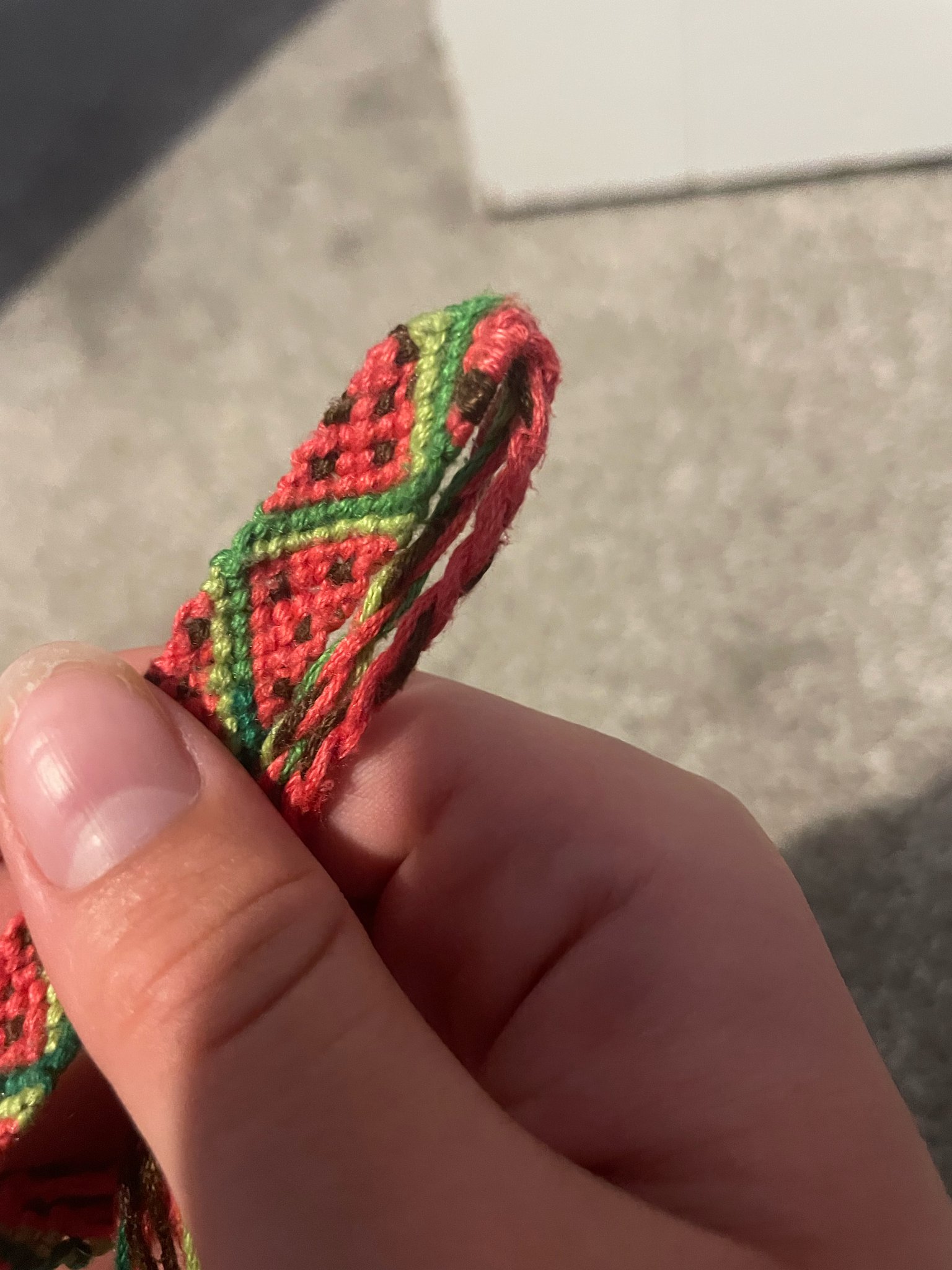 watermelon pattern bracelet