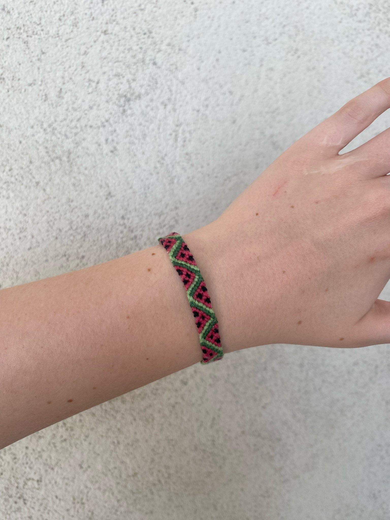 watermelon pattern bracelet