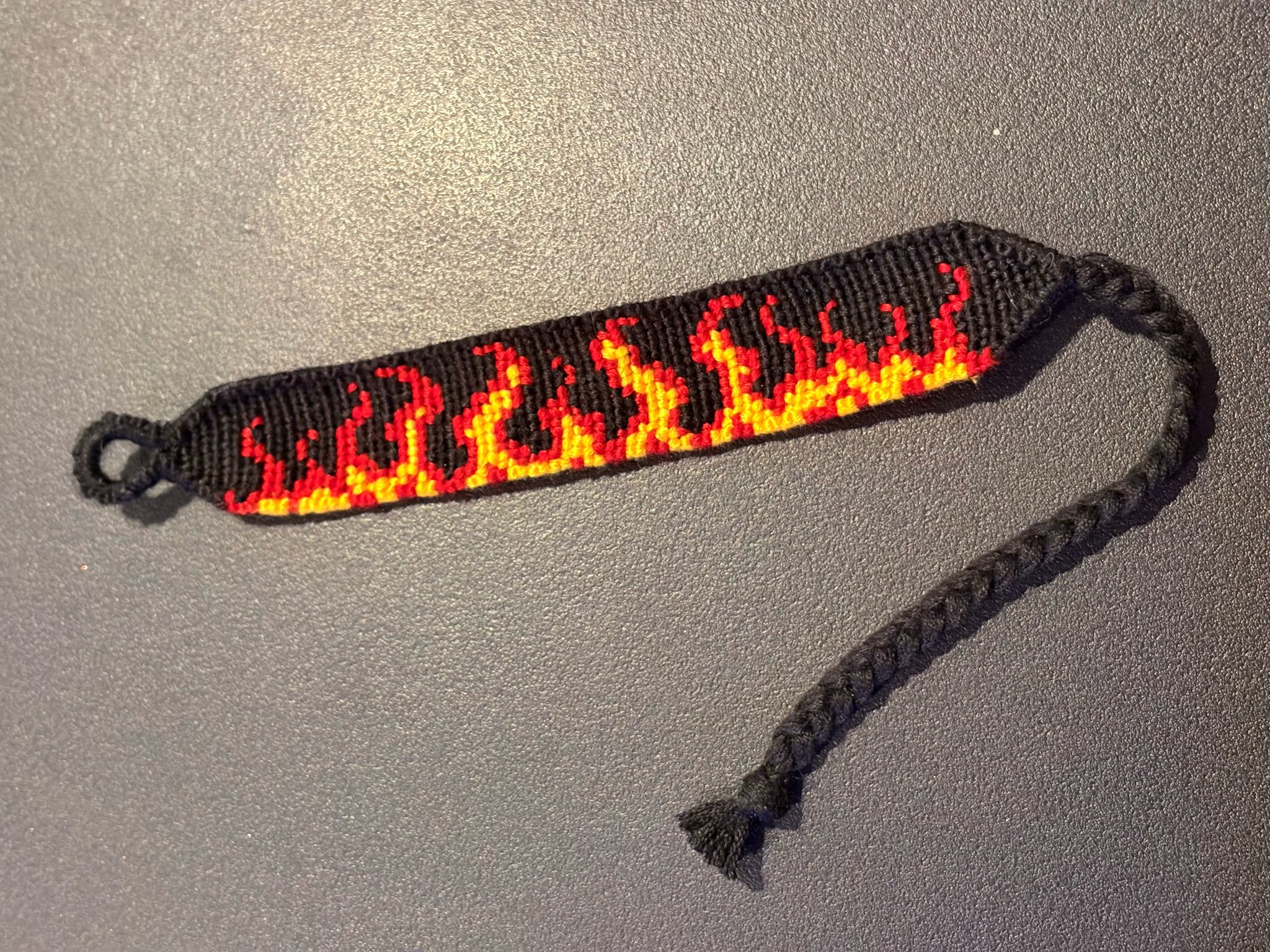 flame bracelet pattern