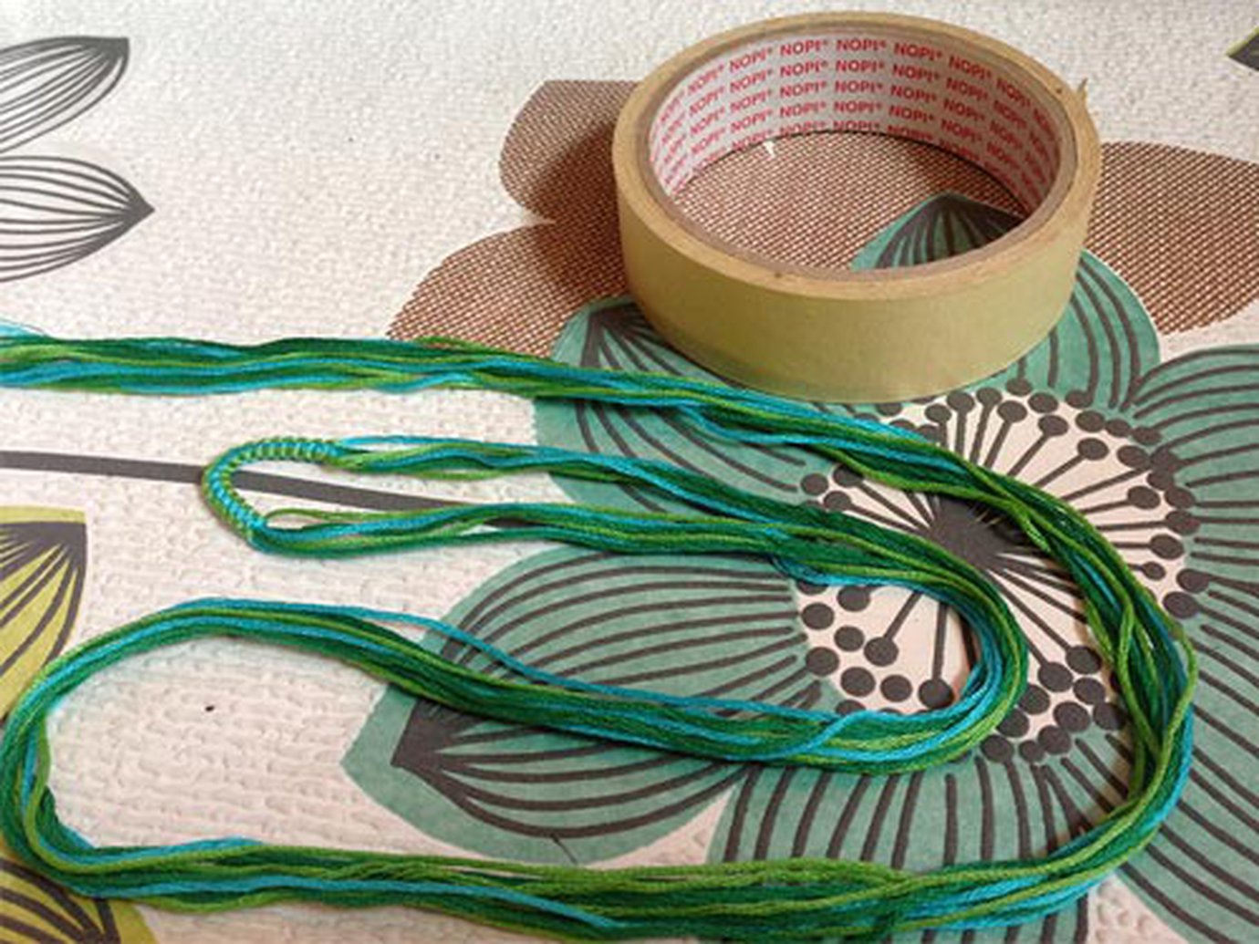 Variegated double block bracelet tutorial | BraceletBook