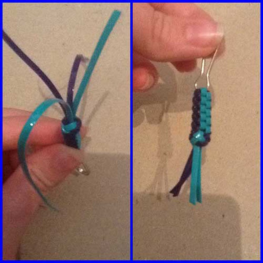 How to make a square knot boondoggle tutorial | BraceletBook