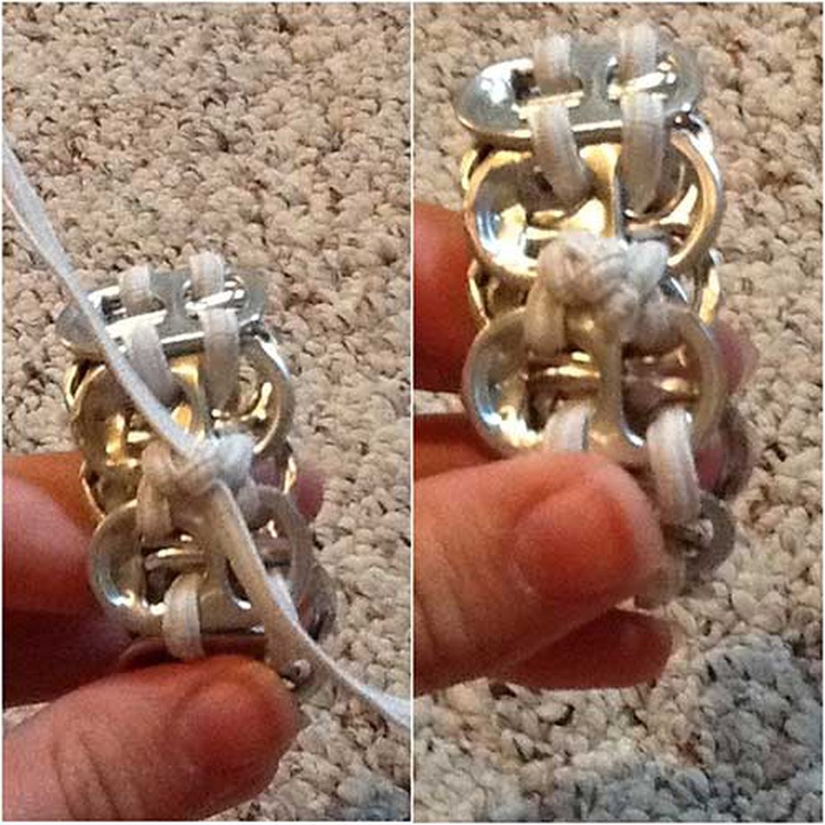 Soda can tab bracelet tutorial | BraceletBook