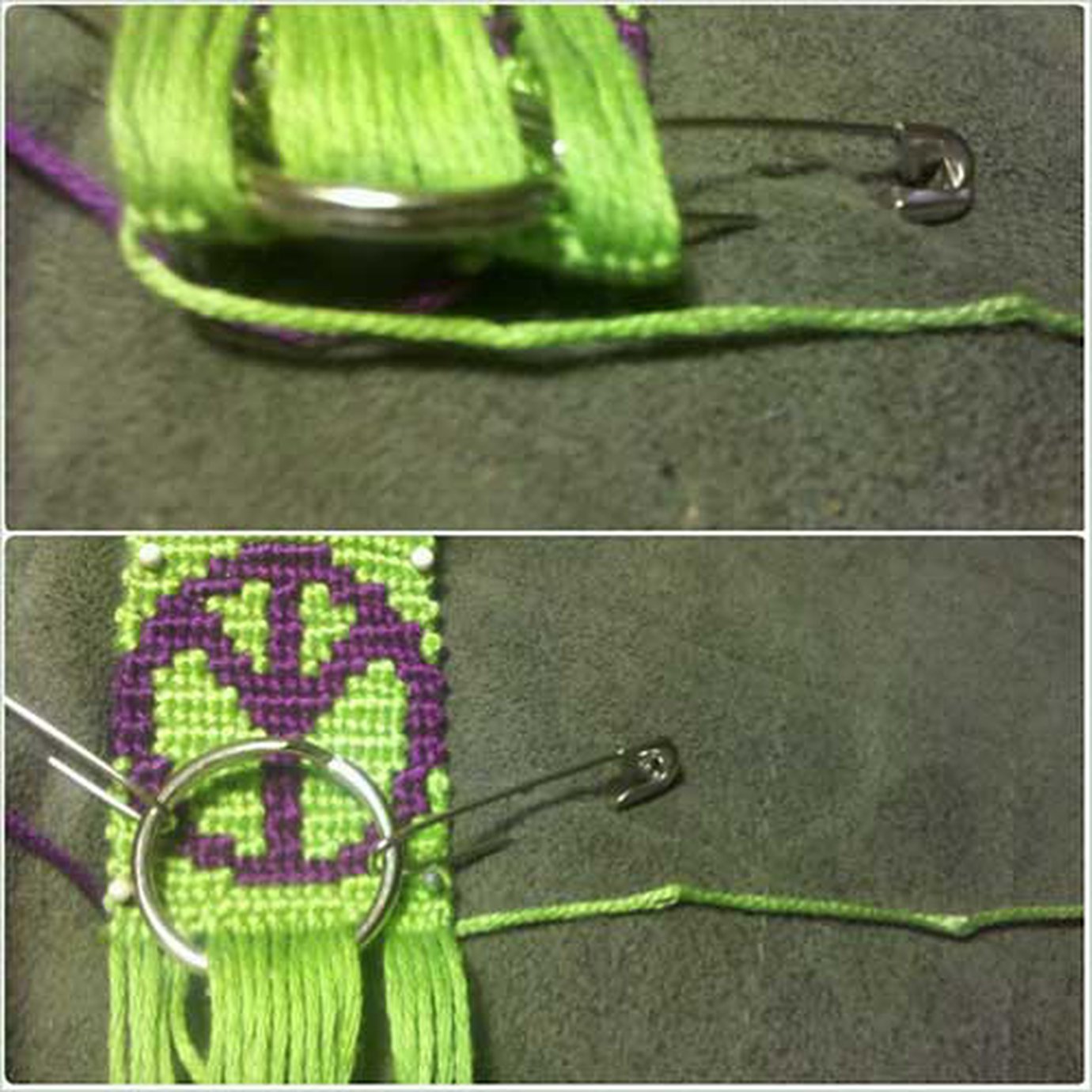 The reversible alpha keychain tutorial | BraceletBook