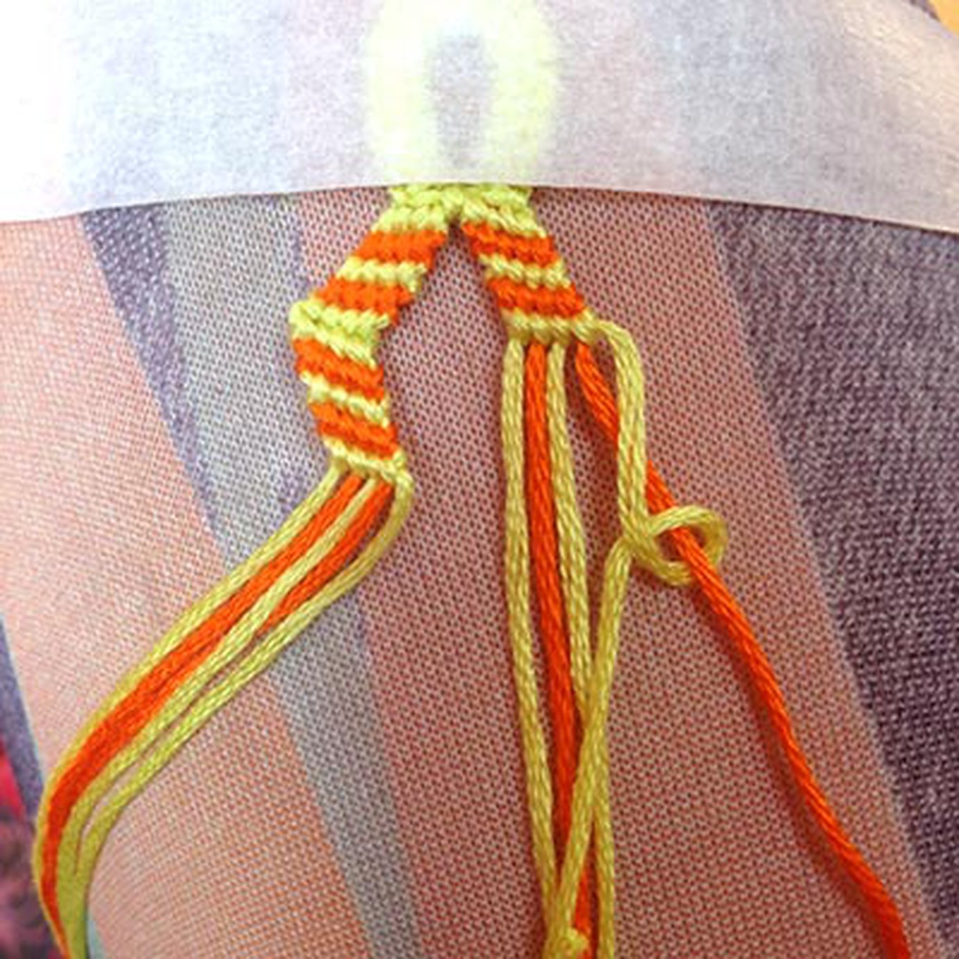 How to make a double zig zag bracelet tutorial | BraceletBook