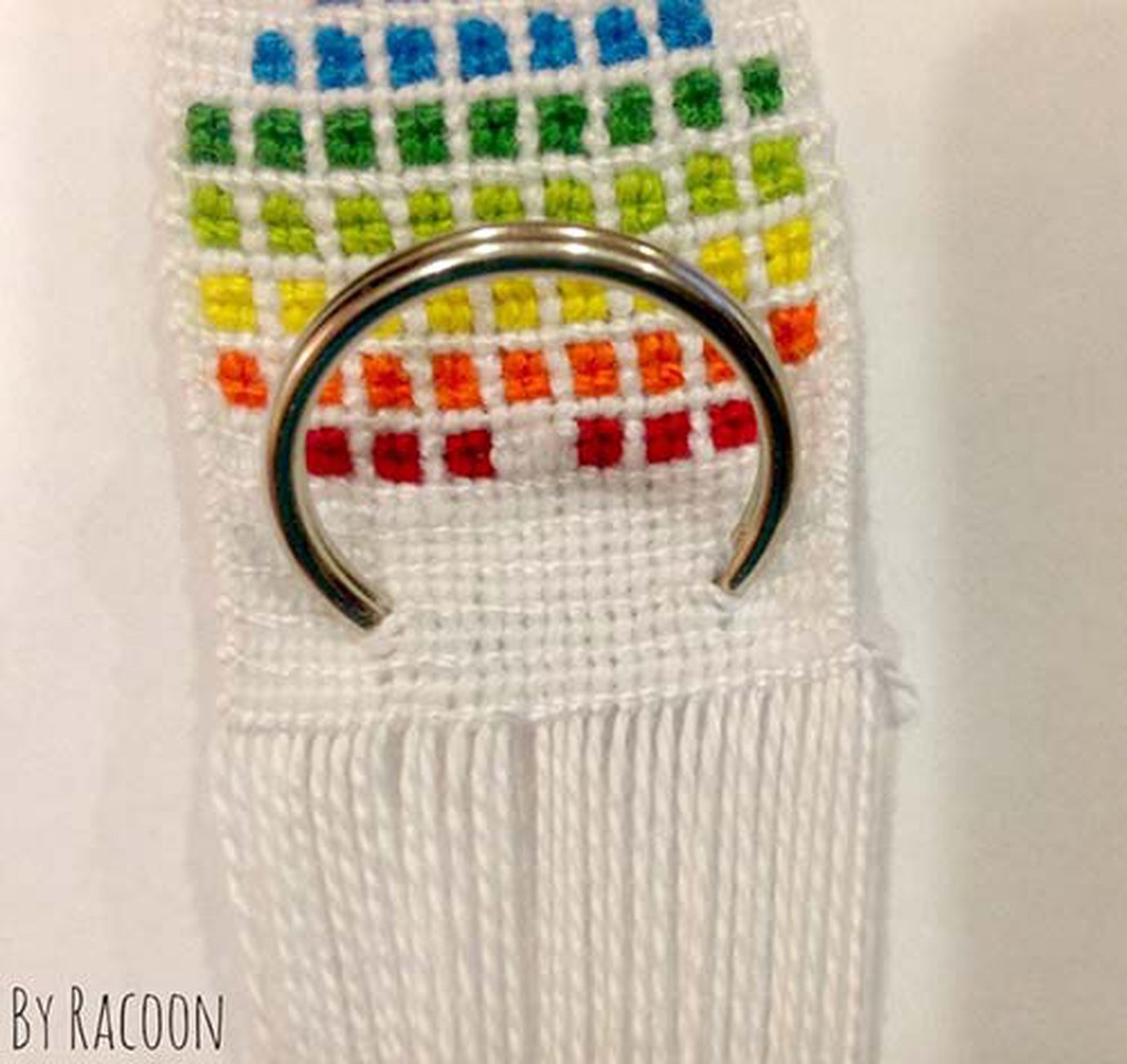 Double sided keychain tutorial | BraceletBook