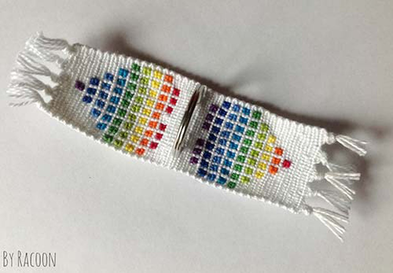 Double sided keychain tutorial | BraceletBook