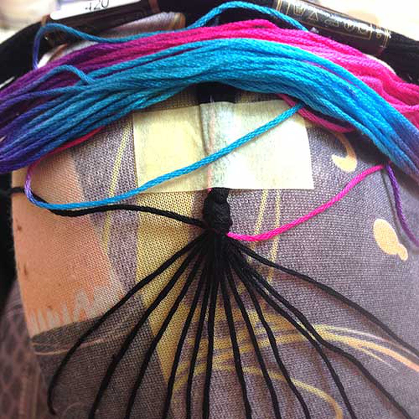 Double wave variegated alpha bracelet tutorial | BraceletBook