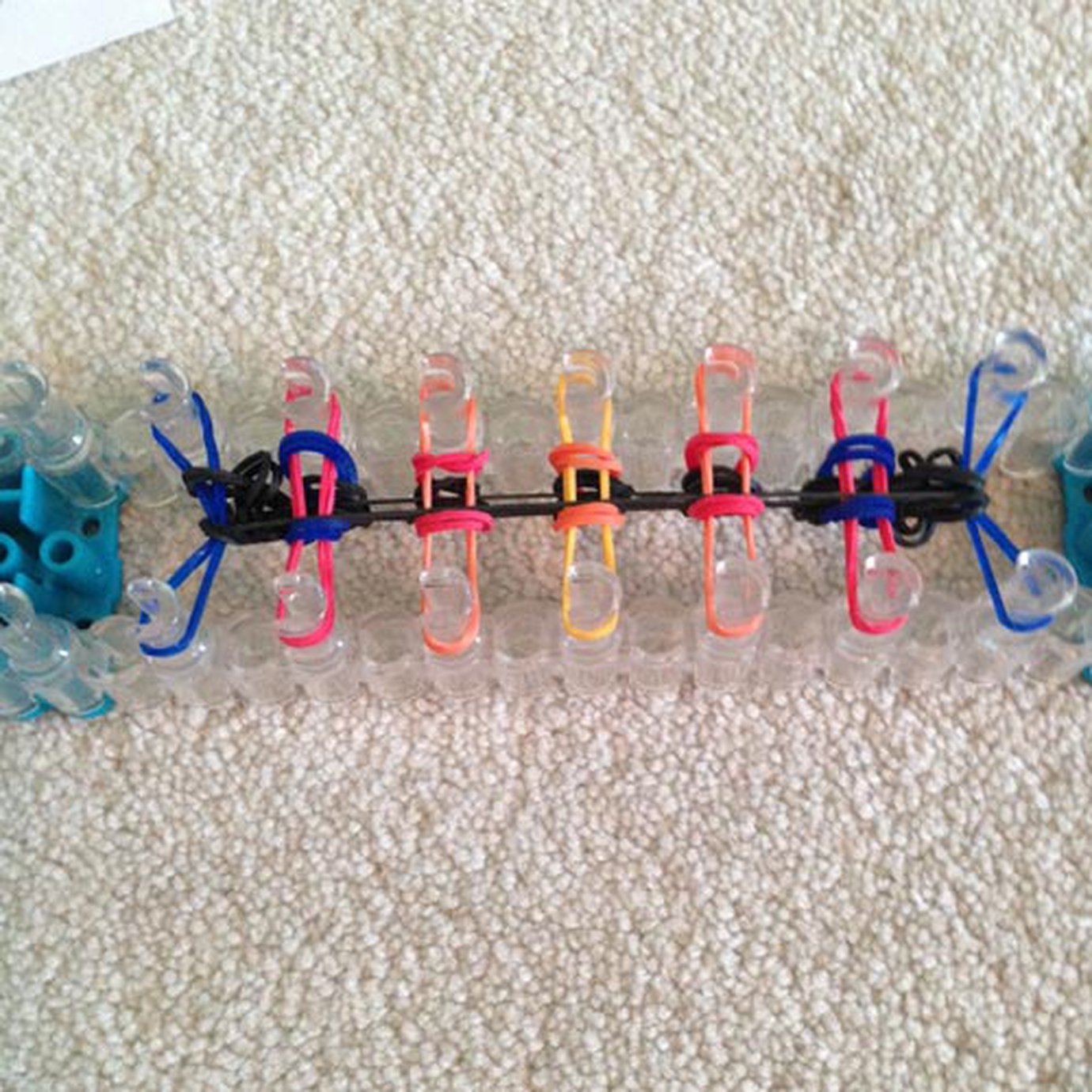 How to Make a Rainbow Loom Bracelet from an Alpha tutorial | BraceletBook