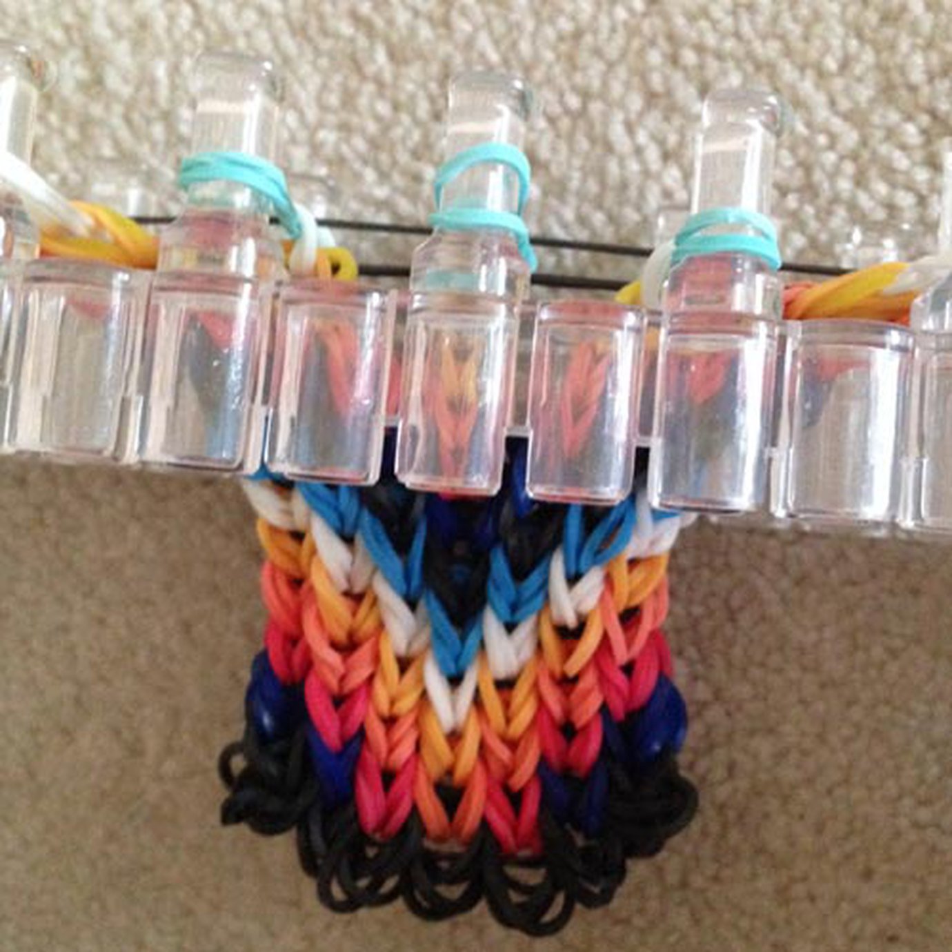 How to Make a Rainbow Loom Bracelet from an Alpha tutorial | BraceletBook