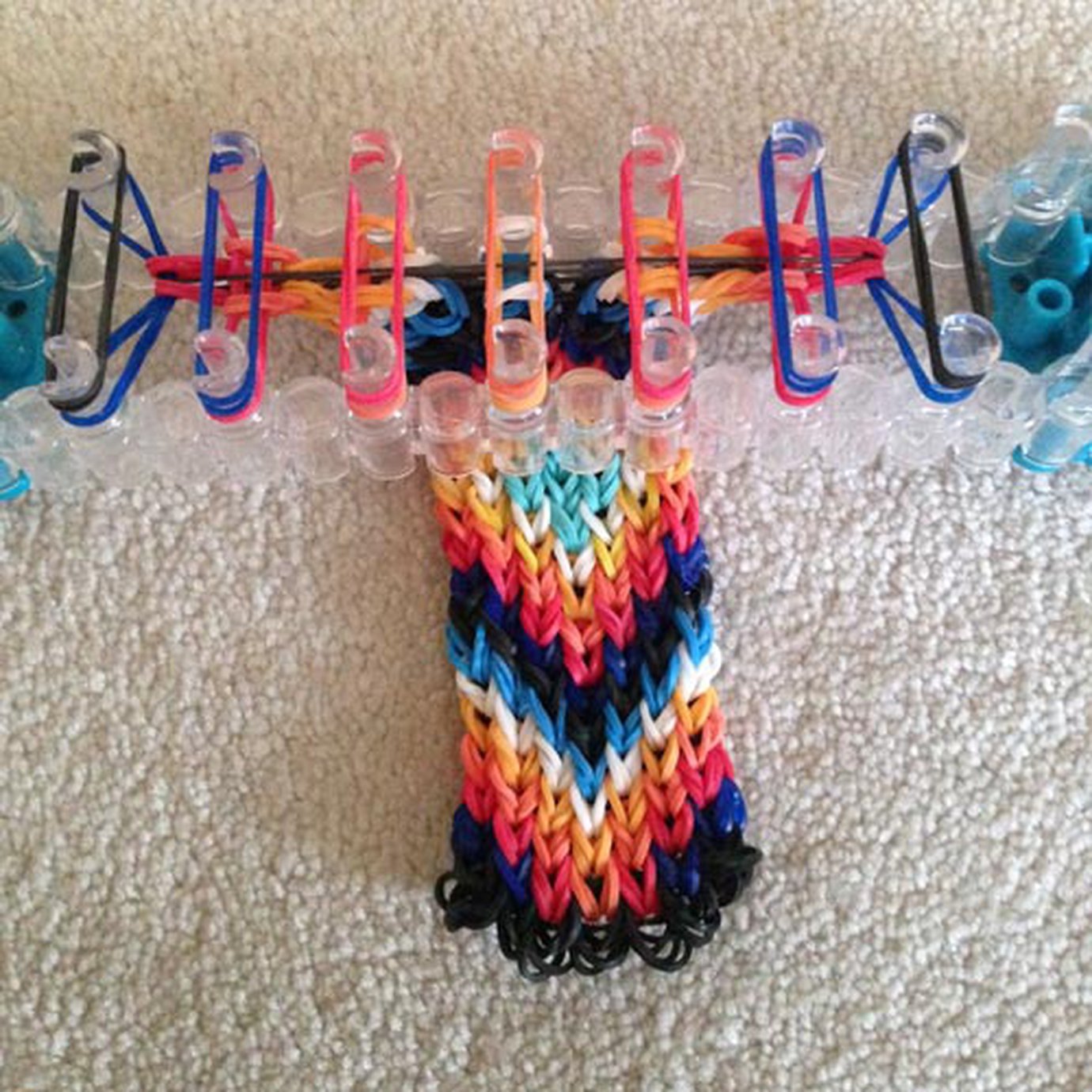 How To Make A Rainbow Loom Bracelet From An Alpha Tutorial BraceletBook