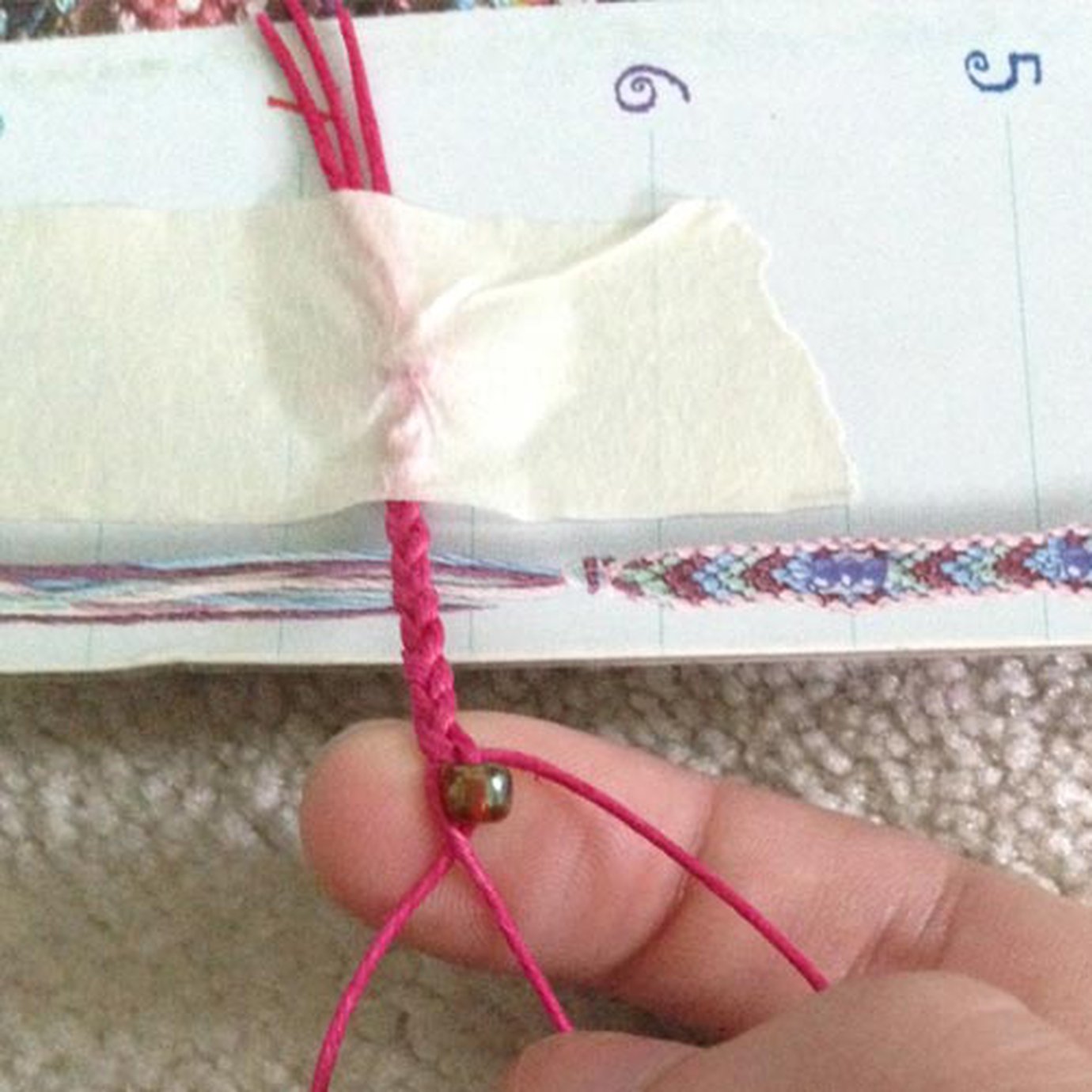 Beaded Braid bracelet tutorial | BraceletBook