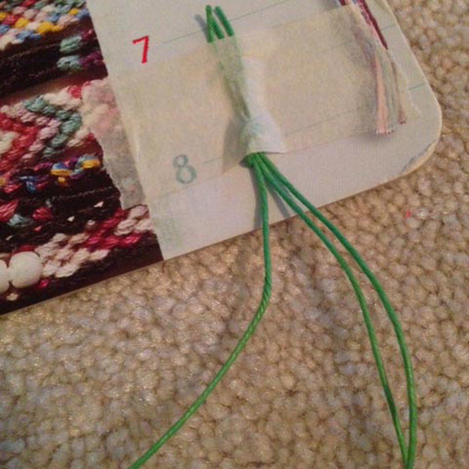 Zig Zag Bead Braid Bracelet tutorial | BraceletBook