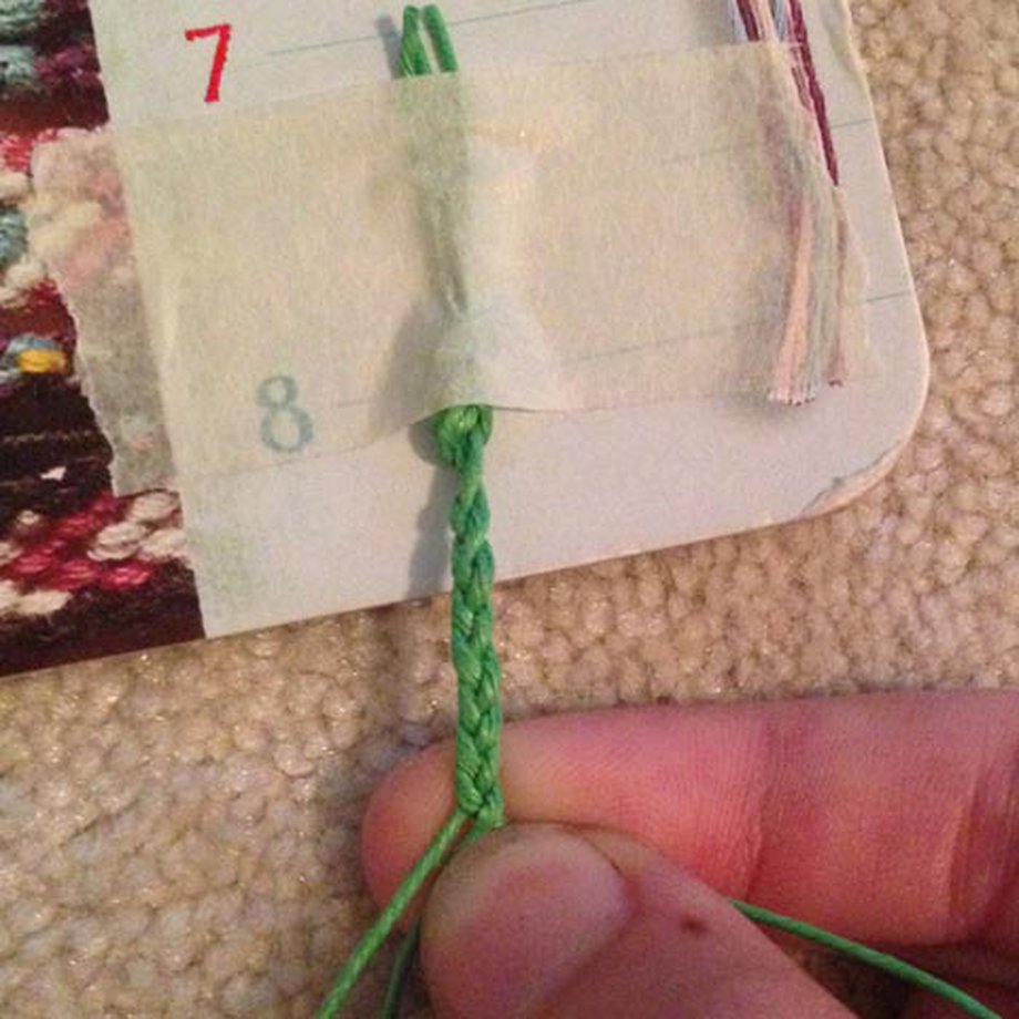 Zig Zag Bead Braid Bracelet tutorial | BraceletBook