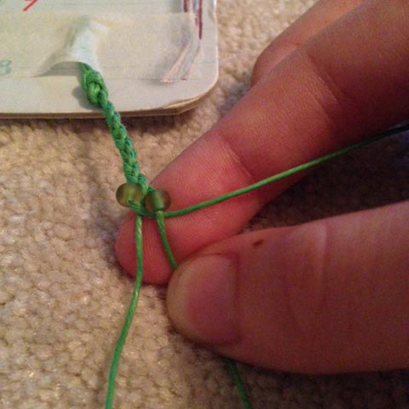 Zig Zag Bead Braid Bracelet tutorial | BraceletBook