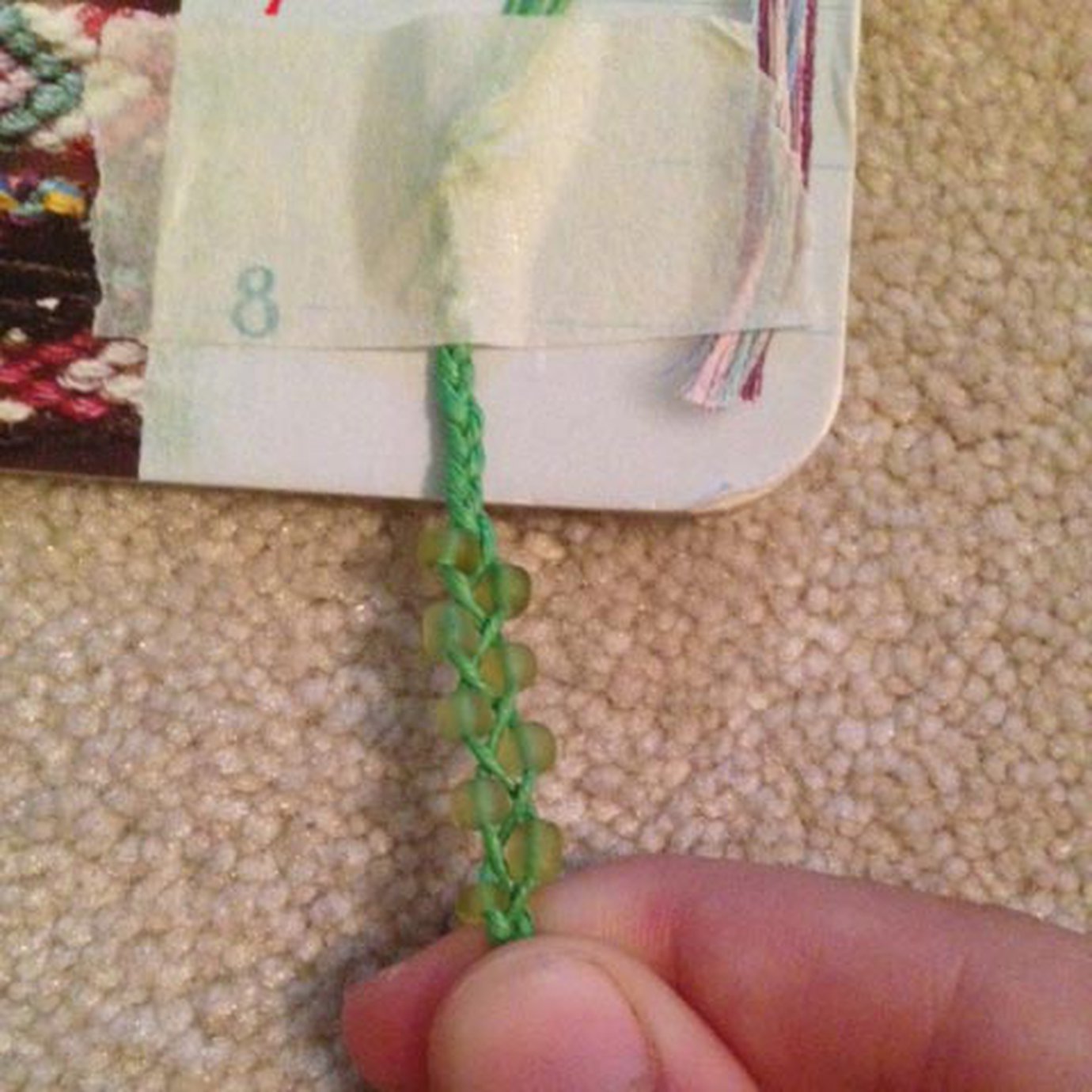 Zig Zag Bead Braid Bracelet tutorial | BraceletBook