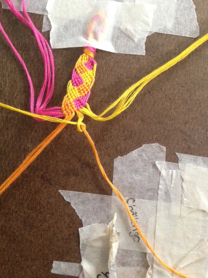 Braided Leaf Bracelet - #14689 tutorial | BraceletBook