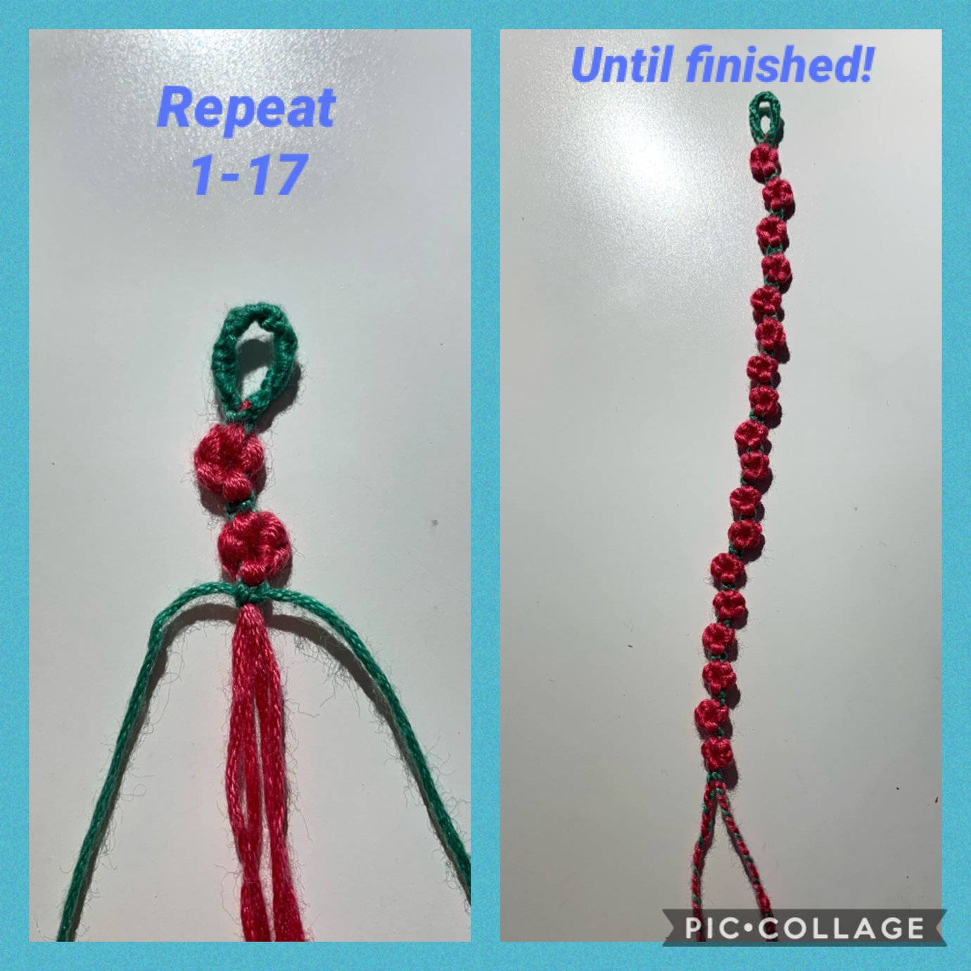 Tutorial for flower bracelet tutorial | BraceletBook