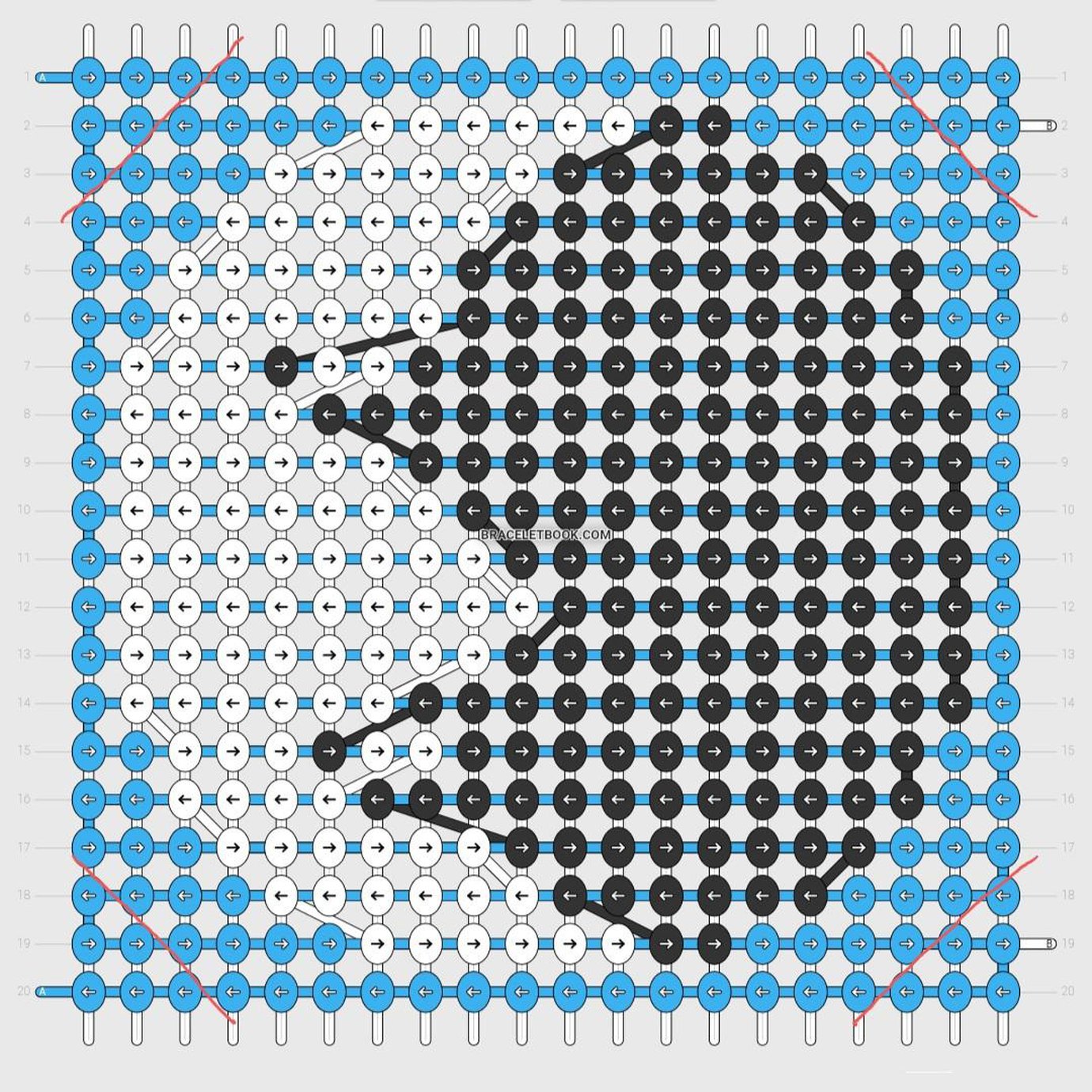 Shaped Keychain Tutorial tutorial | BraceletBook