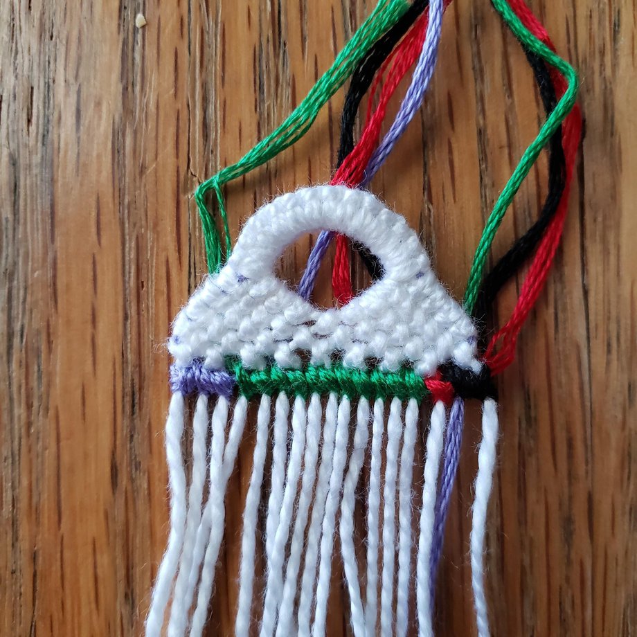 Shaped Starts and Ends for Odd-Stringed Alphas tutorial | BraceletBook