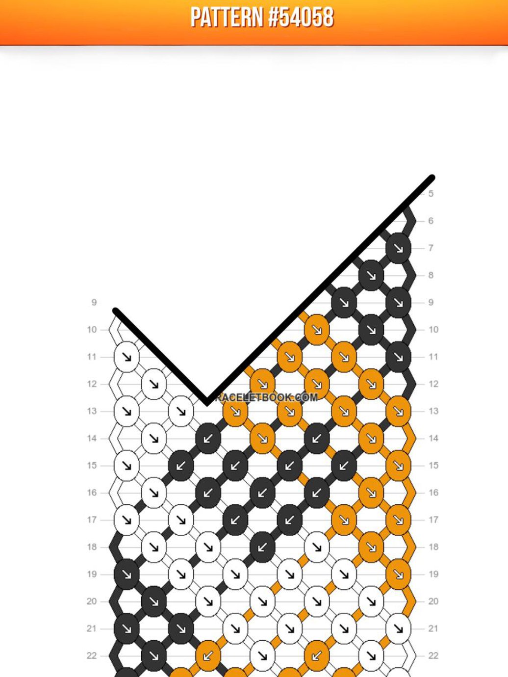 Diagonal Loop Tutorial tutorial | BraceletBook