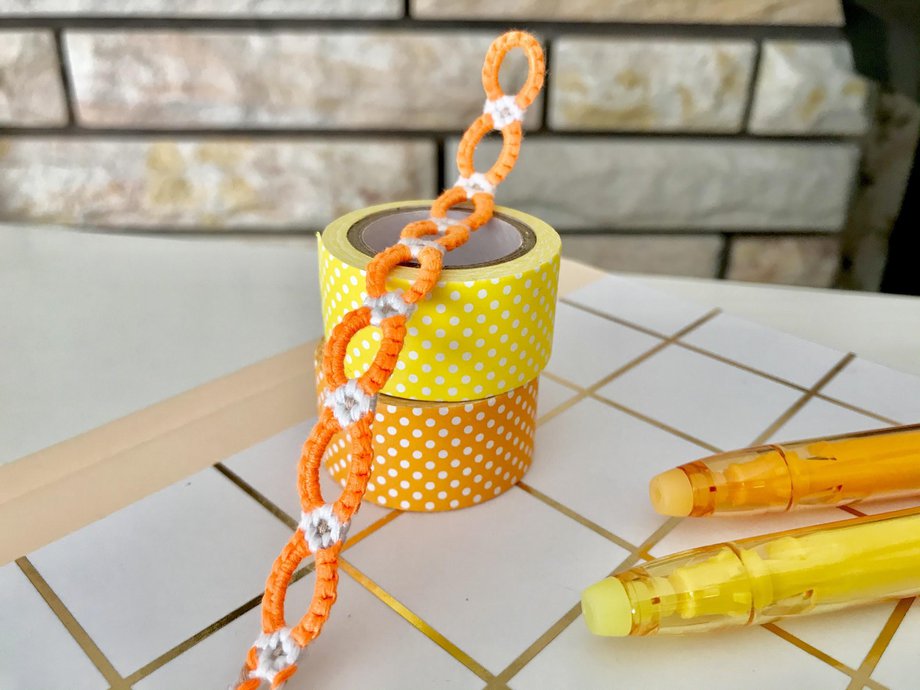 Daisy Chain Bracelet tutorial | BraceletBook