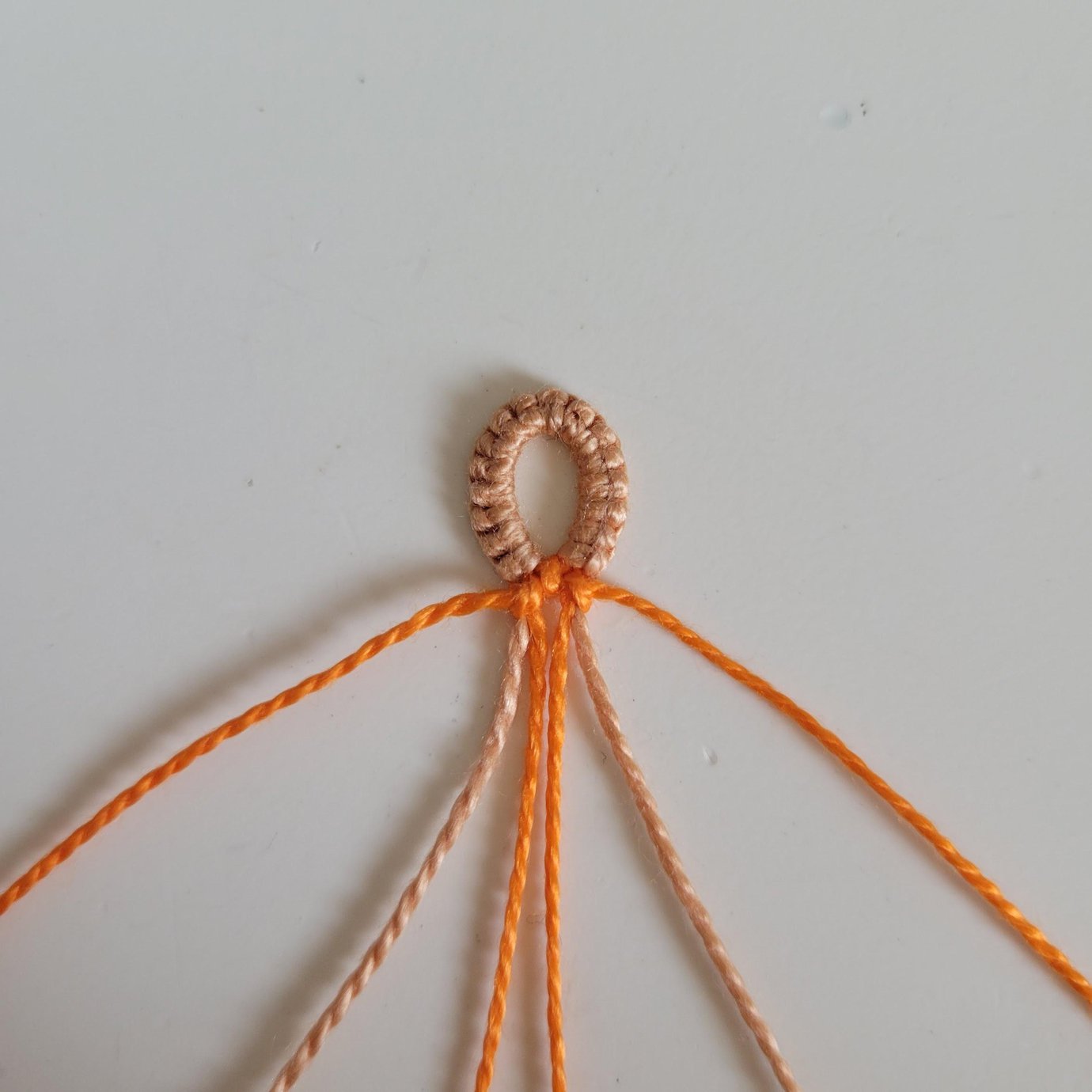 Pumpkin Chain Tutorial tutorial | BraceletBook