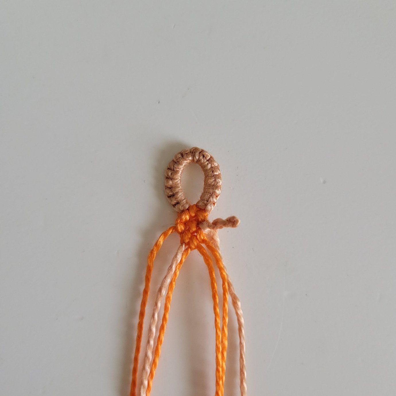 Pumpkin Chain Tutorial tutorial | BraceletBook