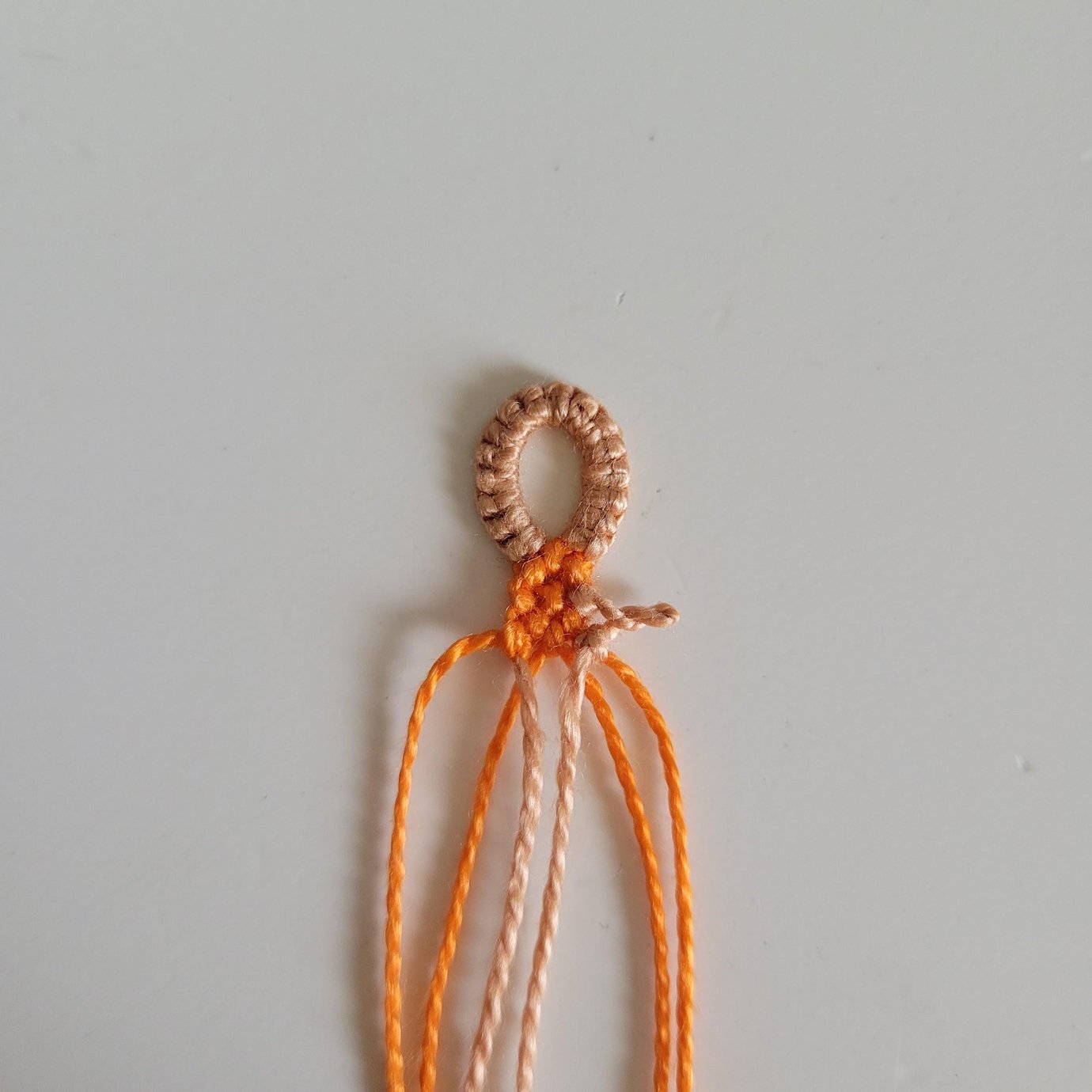 Pumpkin Chain Tutorial tutorial | BraceletBook