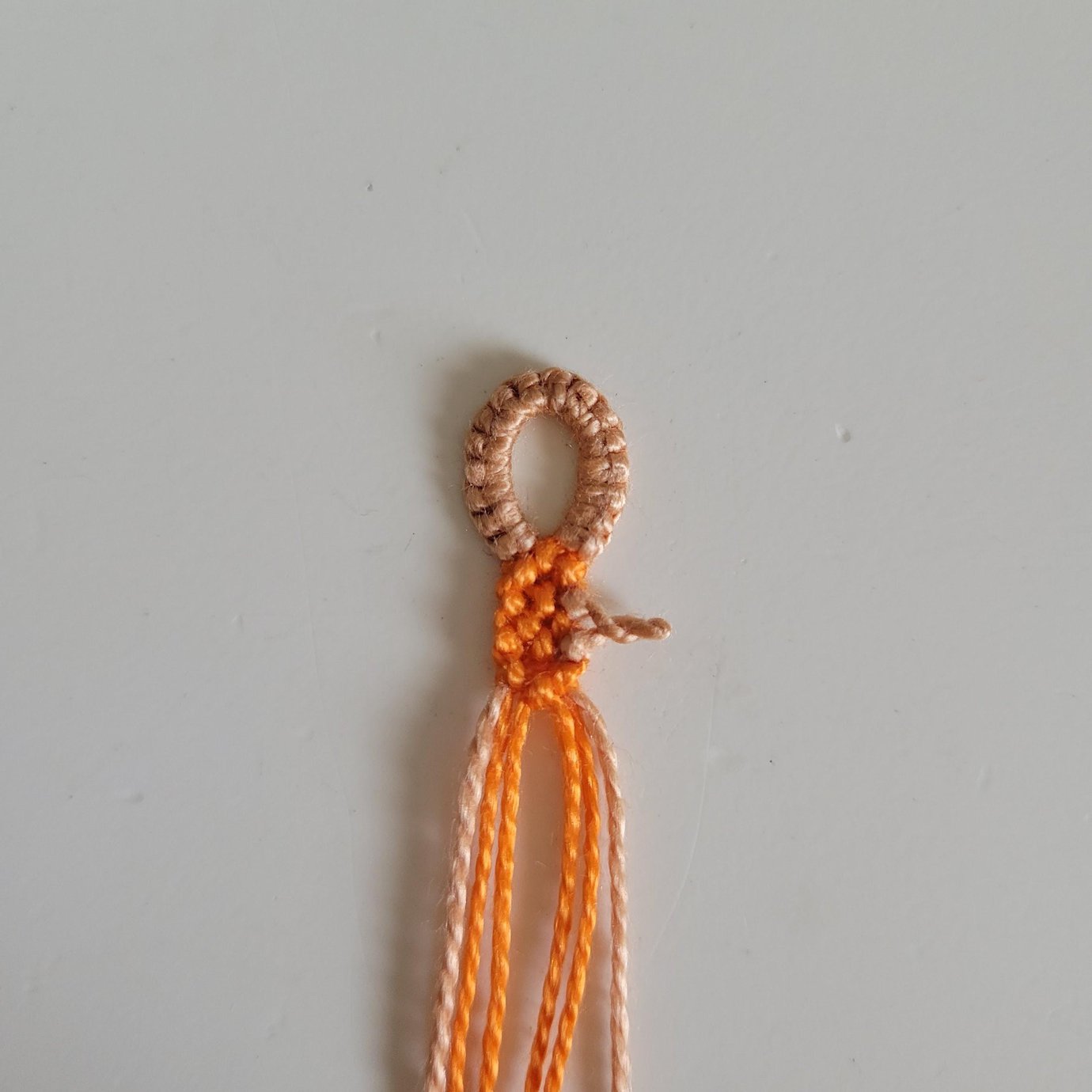 Pumpkin Chain Tutorial tutorial | BraceletBook