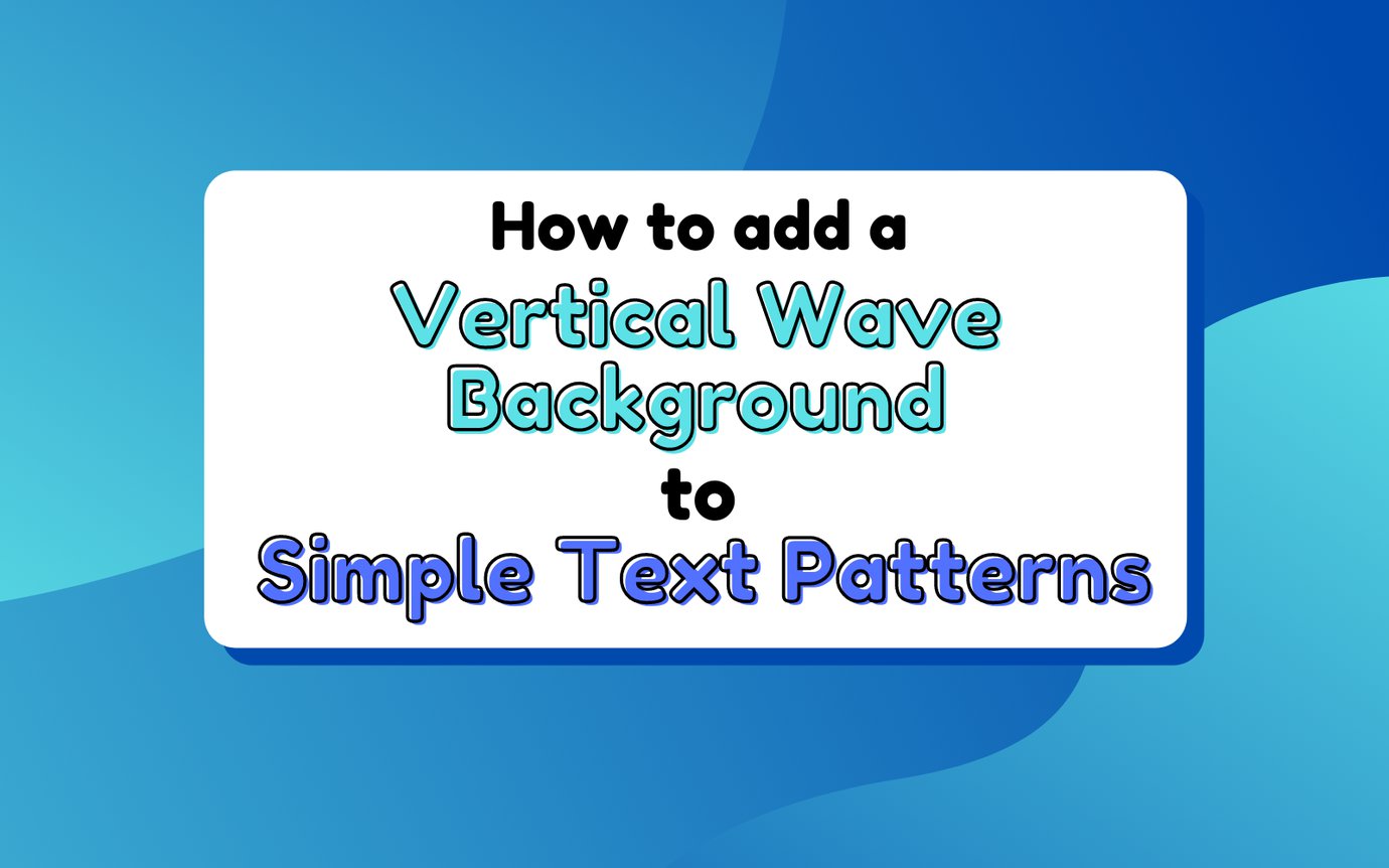 How to Add a Vertical Wave to Simple Text Patterns tutorial | BraceletBook