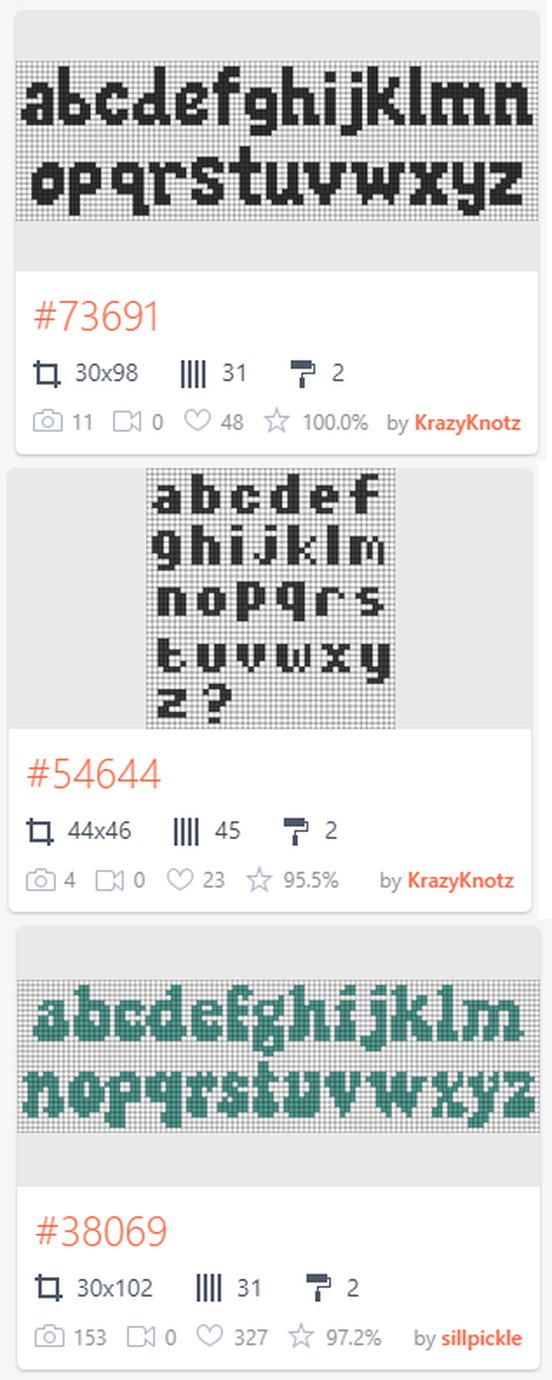 How to Add a Vertical Wave to Simple Text Patterns tutorial | BraceletBook
