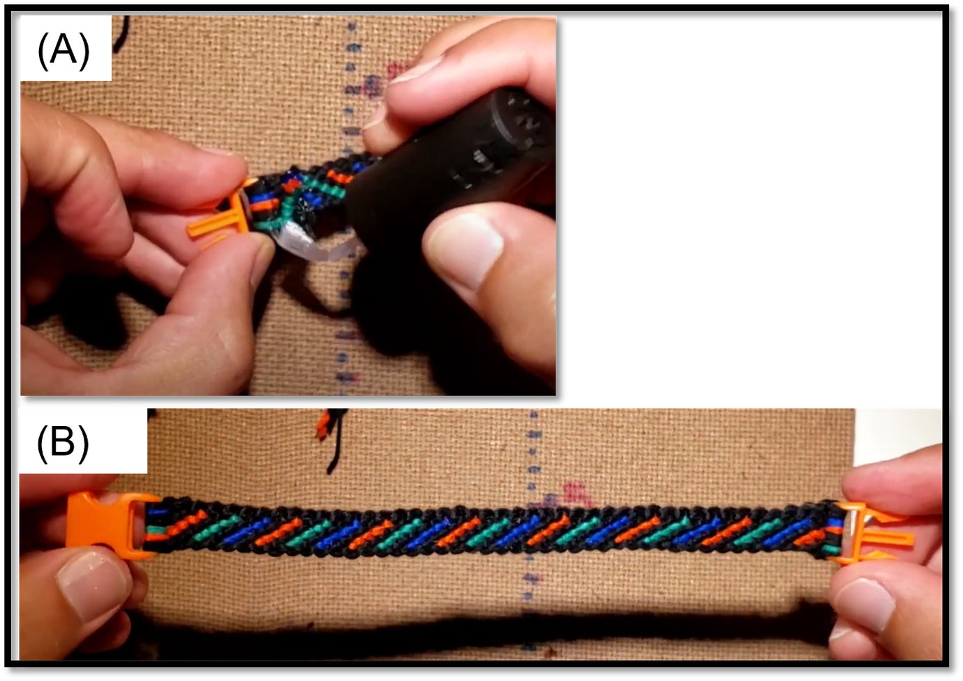Guide - Adding a Buckle to your Bracelet tutorial | BraceletBook