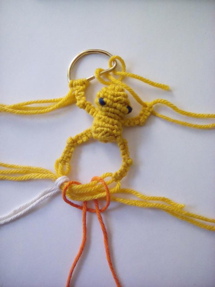 3D Macrame Frog tutorial | BraceletBook