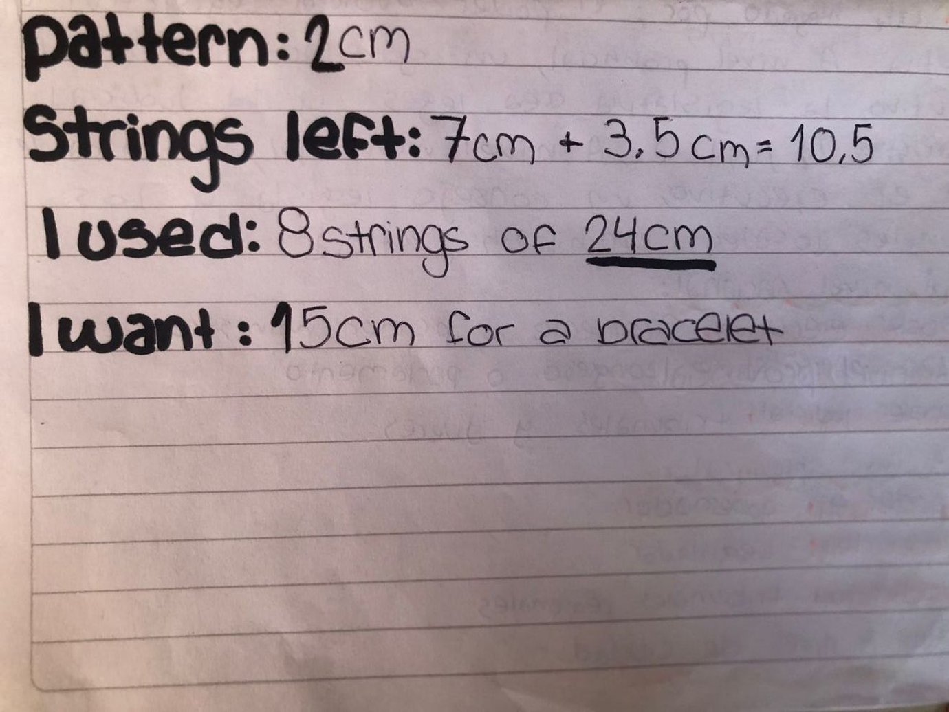 Calculate Thread Length for Normal Bracelets! tutorial | BraceletBook