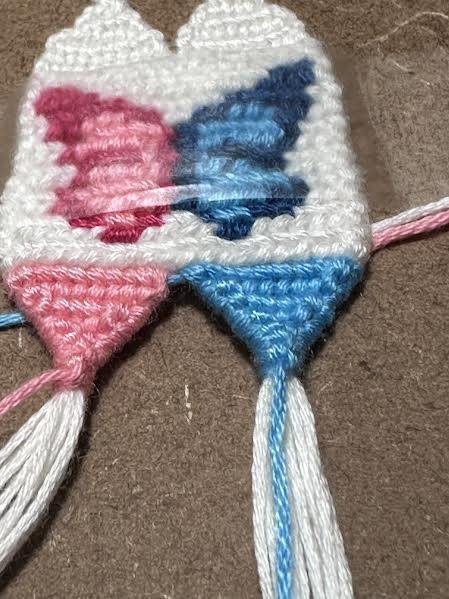 How To Make Double Triangle Ends tutorial | BraceletBook