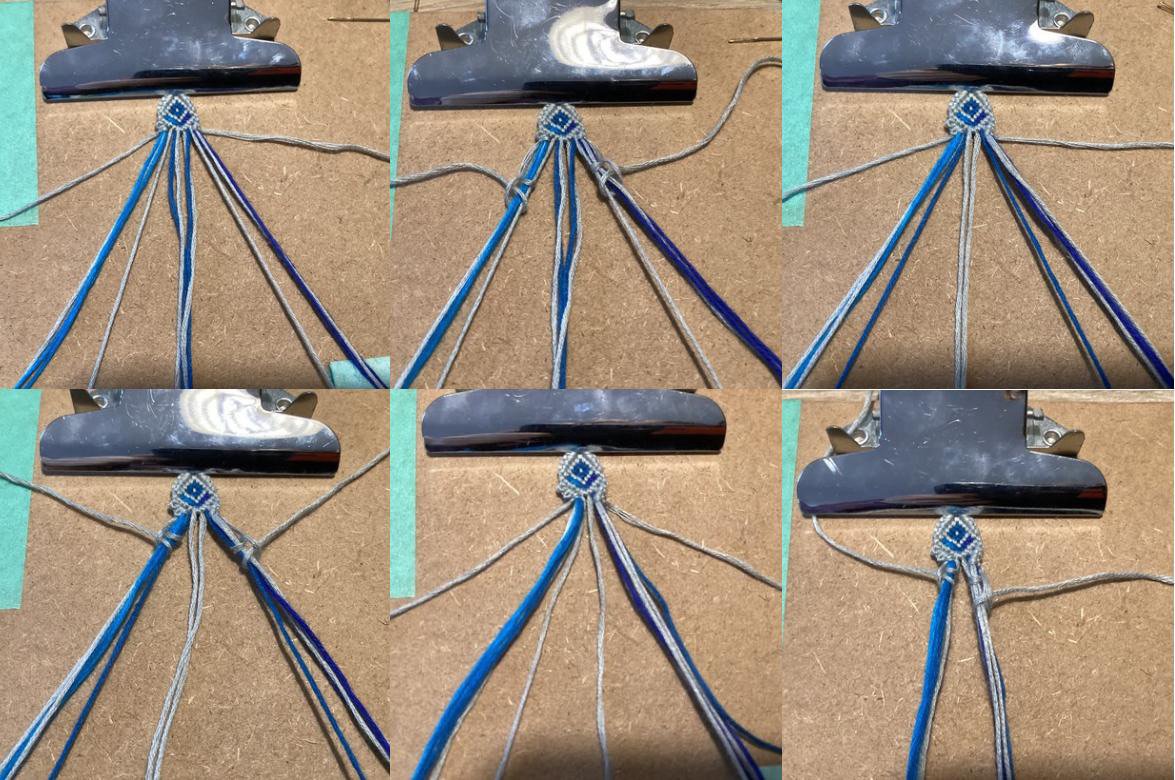 Shaped Border Technique tutorial | BraceletBook