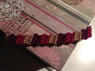 Variegated block bracelet tutorial | BraceletBook