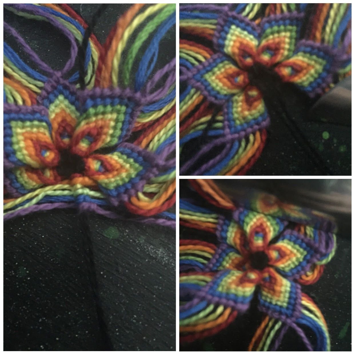 Mandala Flower Tutorial tutorial | BraceletBook