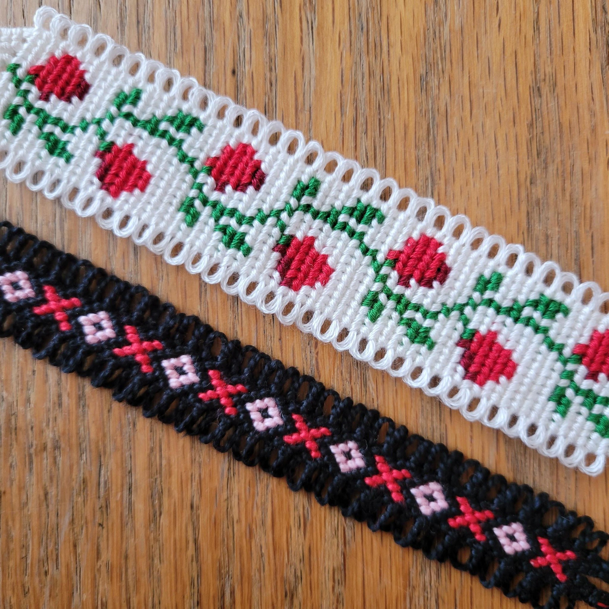 Frilly-Edged Bracelets Tutorial tutorial | BraceletBook