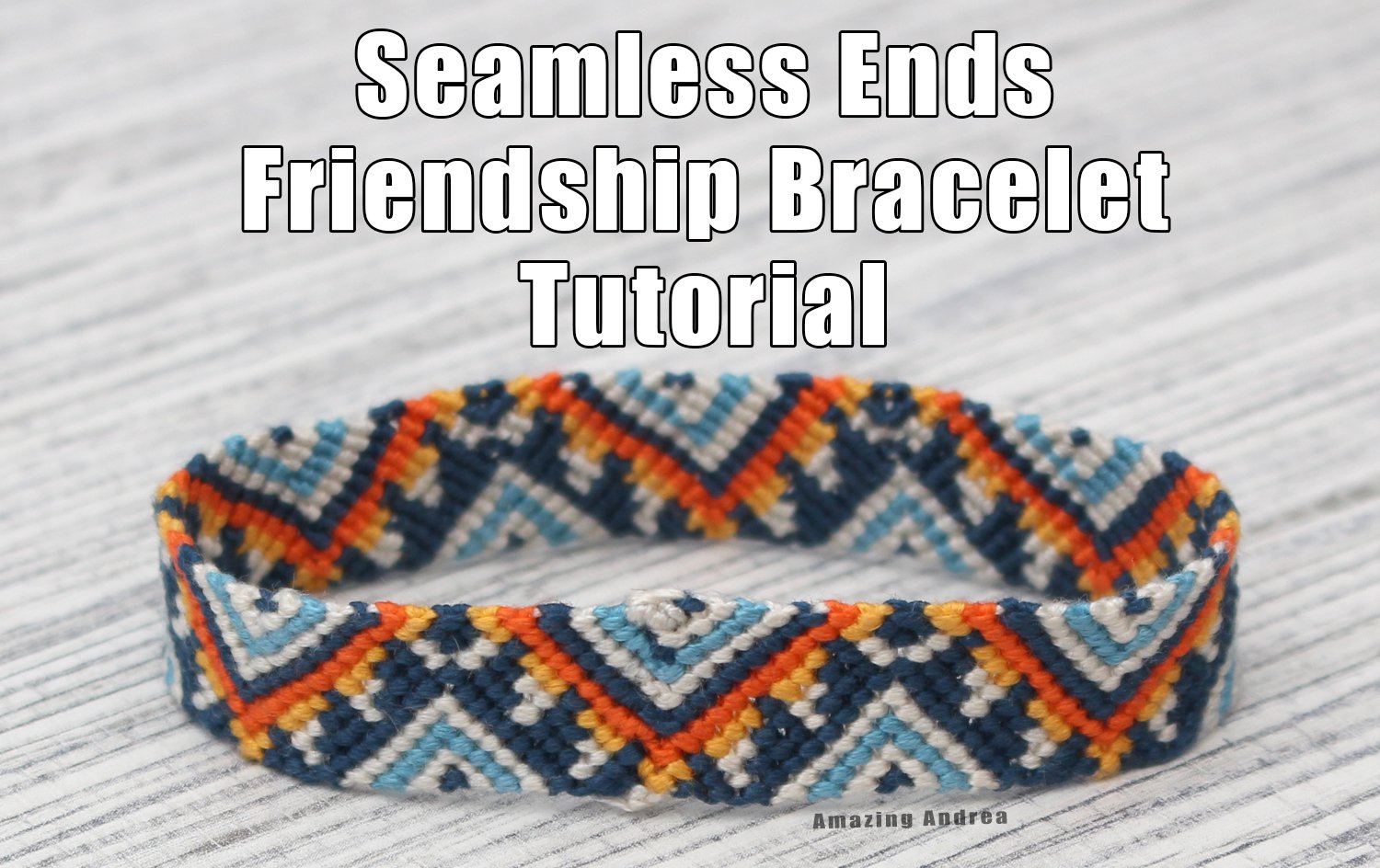 Seamless Ends Friendship Bracelet Tutorial tutorial | BraceletBook