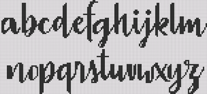 Alpha pattern #31393 | BraceletBook